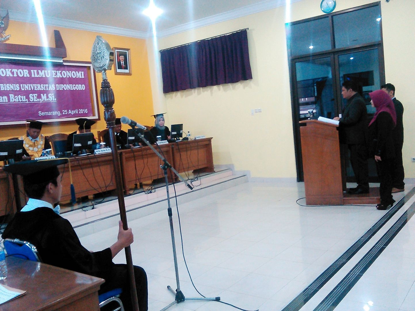 Ujian Promosi Doktor Kardison Lumban Batu, SE., MSi - Doktor Ilmu Ekonomi